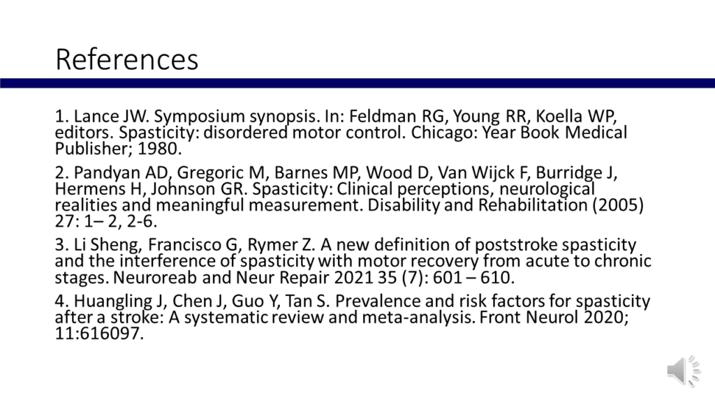 References - World Stroke Academy